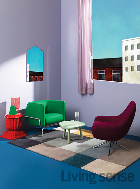 컬러 블로킹으로 재구성한 공간